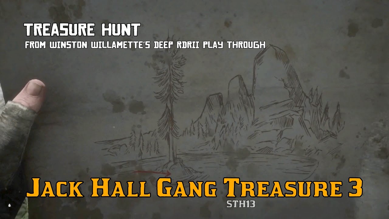 Jack Hall Gang Treasure 3 (O'Creagh's Run) [RDRII] - YouTube