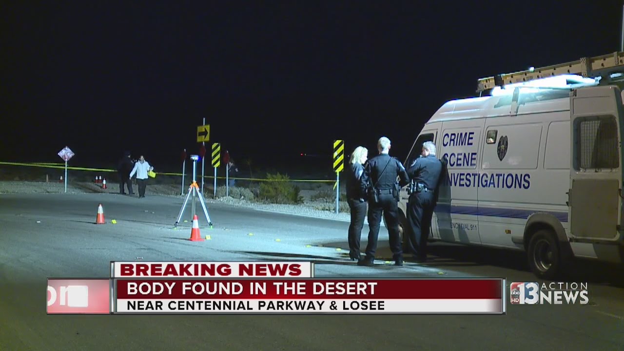 North Las Vegas police investigating body found - YouTube