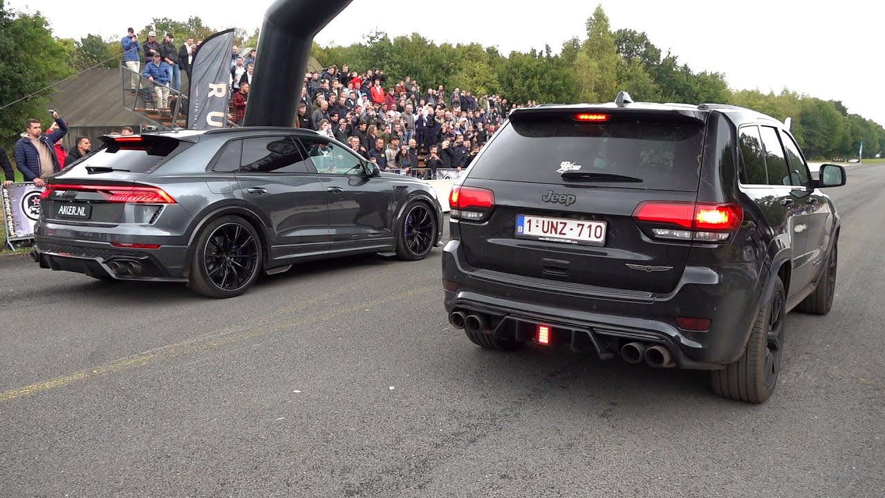 Modified Cars Drag Racing - Trackhawk vs ABT RSQ8-R vs 1052HP RS6 C8 vs ...