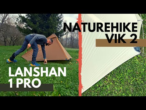 2 TENTES LÉGÈRES et PAS CHÈRES pour vos treks !