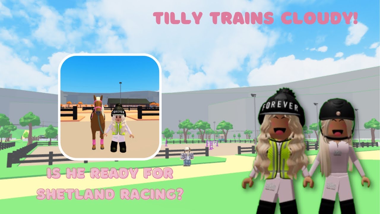 Tilly trains Cloudy! *Is he ready for Shetland racing?* || Horse Valley Episode 37 - YouTube