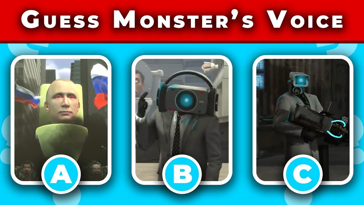 👏 Guess CAMERAMAN VOICE # 1 - Skibidi Toilet Season 1-49 / Guess Meme ...