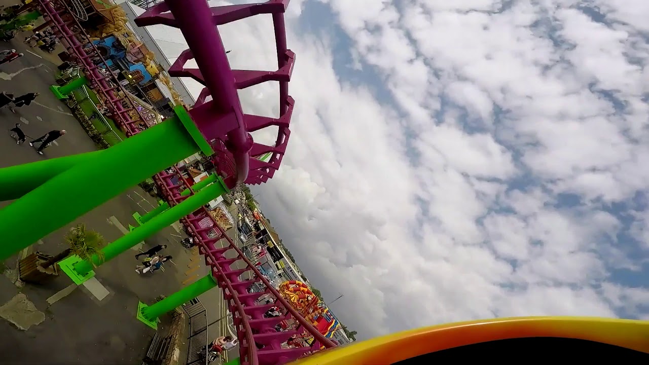 FANTASY ISLAND INGOLDMELLS - MILLENNIUM COASTER POV - YouTube