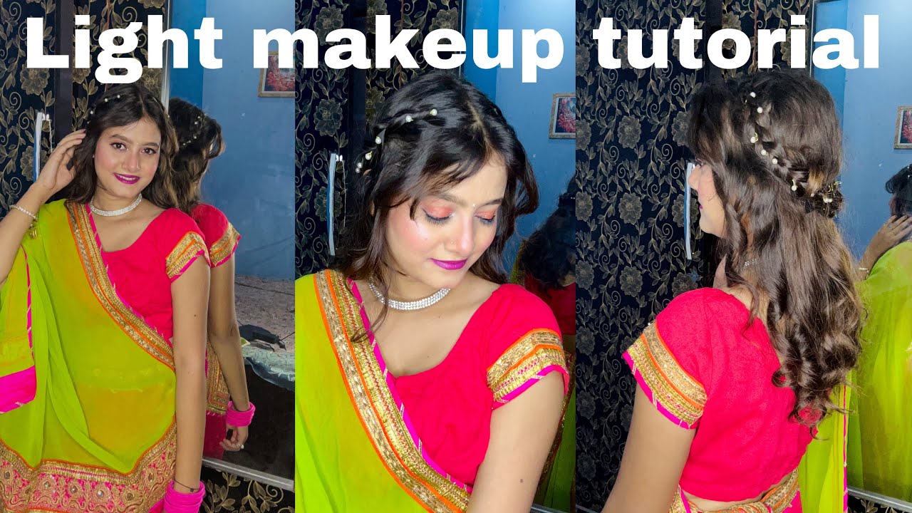 Light Makeup Tutorial Step By Step ⁠ ⁠ Glowwithkannu Makeup