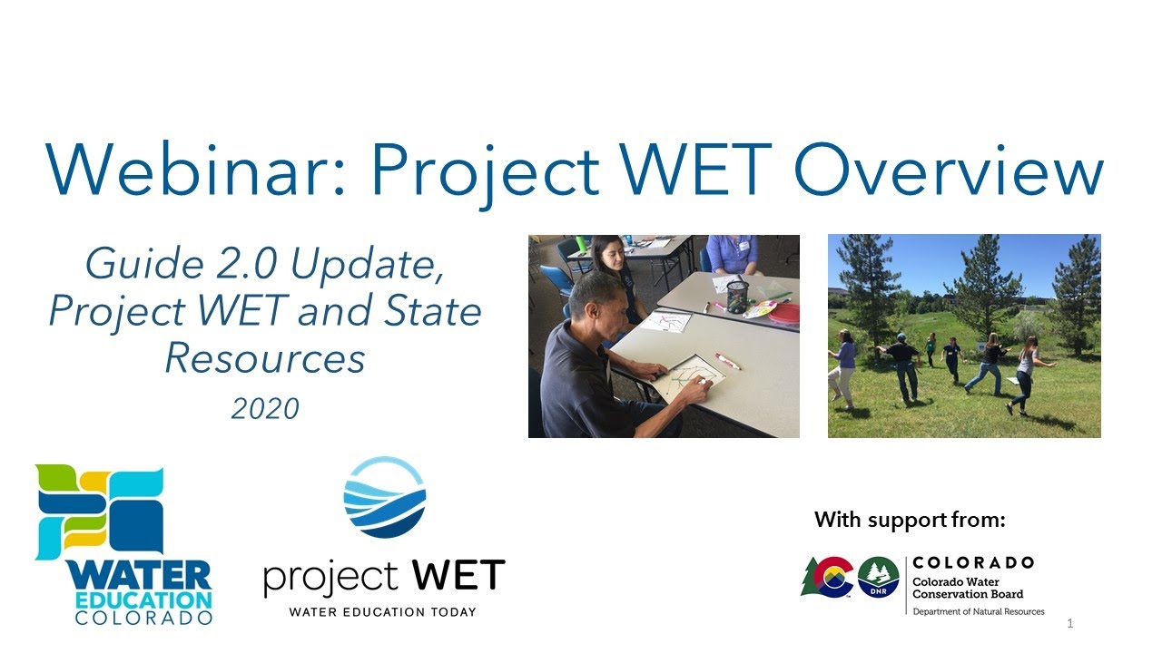 Project WET Overview August 2020 - YouTube