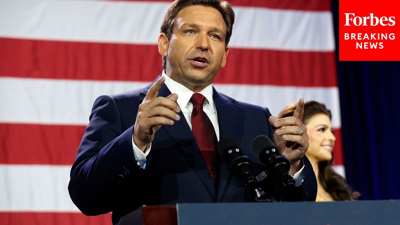 Florida Gov. Ron DeSantis Promotes Programs To Help Military Families ...