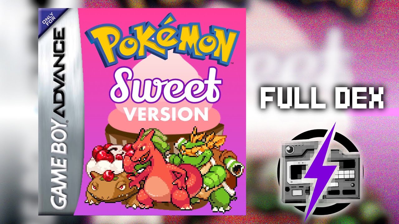 [GBA] Pokémon Sweet Version (FULL POKEDEX) - YouTube
