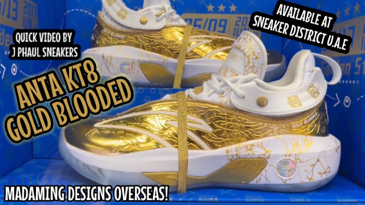 KT8 KOI + KT8 GOLD BLOODED! SOBRANG BITIN NA PASILIP SA ANTA STOCKS SA U.A.E BY J PHAUL SNEAKERS ...