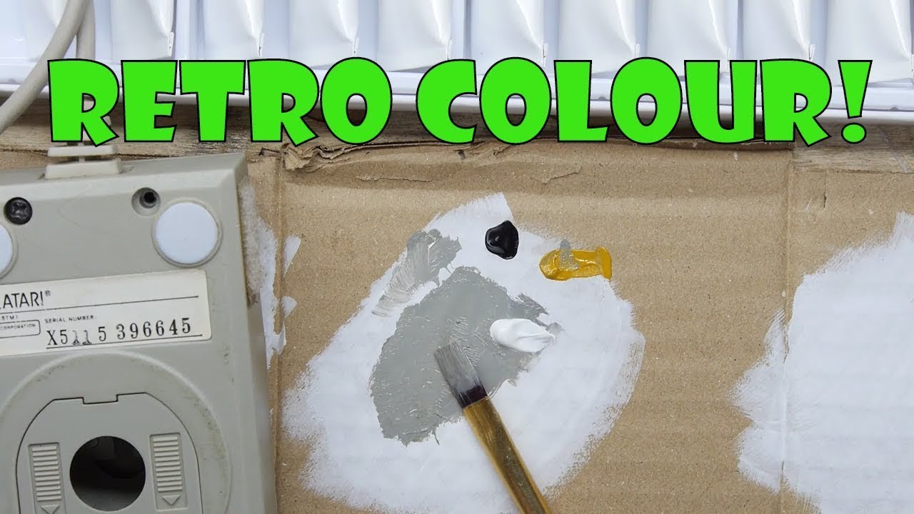 Retro Paint colour Matching - YouTube