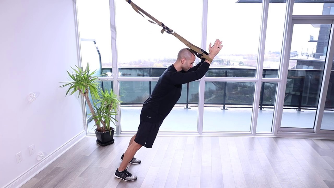 Serratus TRX Slide - YouTube
