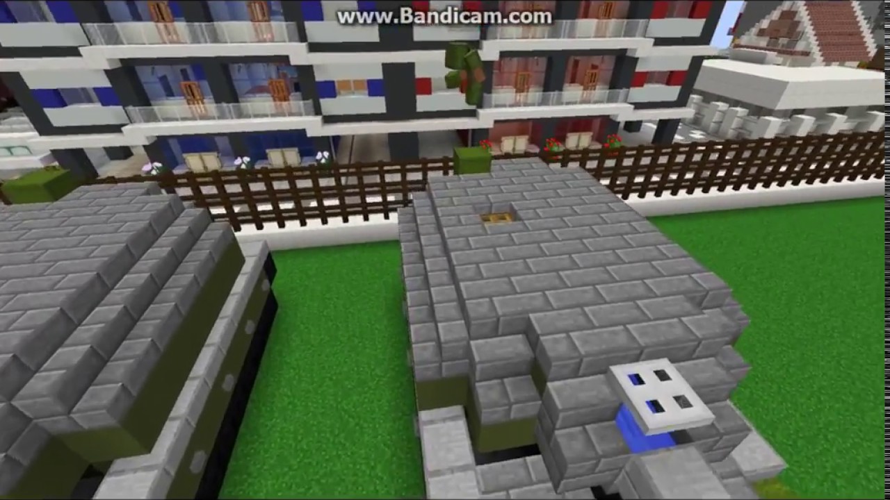 Minecraft How to make redstone tank Russian Msta - YouTube