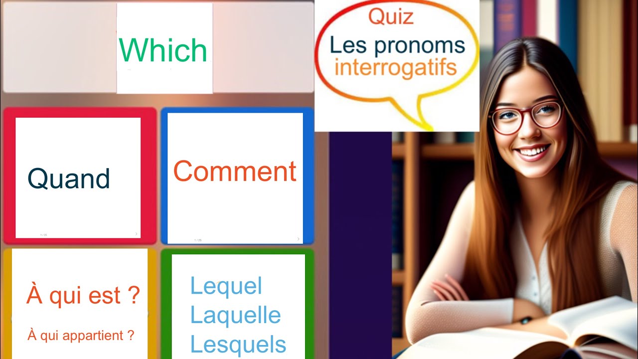 Les pronoms interrogatifs. Anglais niveau A1 - A2 - YouTube