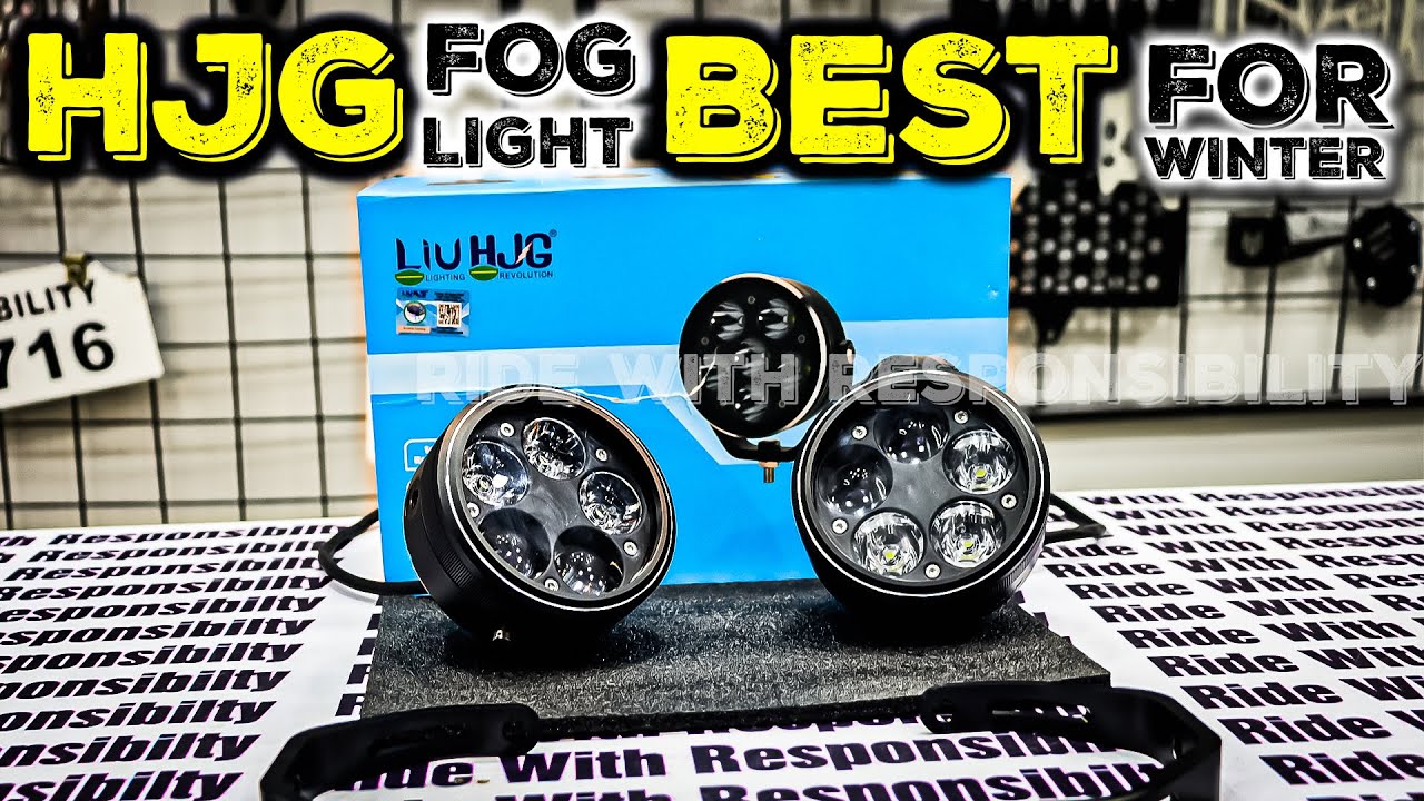 Best HJG Fog Light for Winter | HJG Fog Light for touring | Touring Fog ...