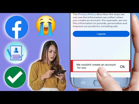 Facebook'ta Sizin İçin Bir Hesap Oluşturamadık Hatasını Nasıl Düzeltebilirsiniz