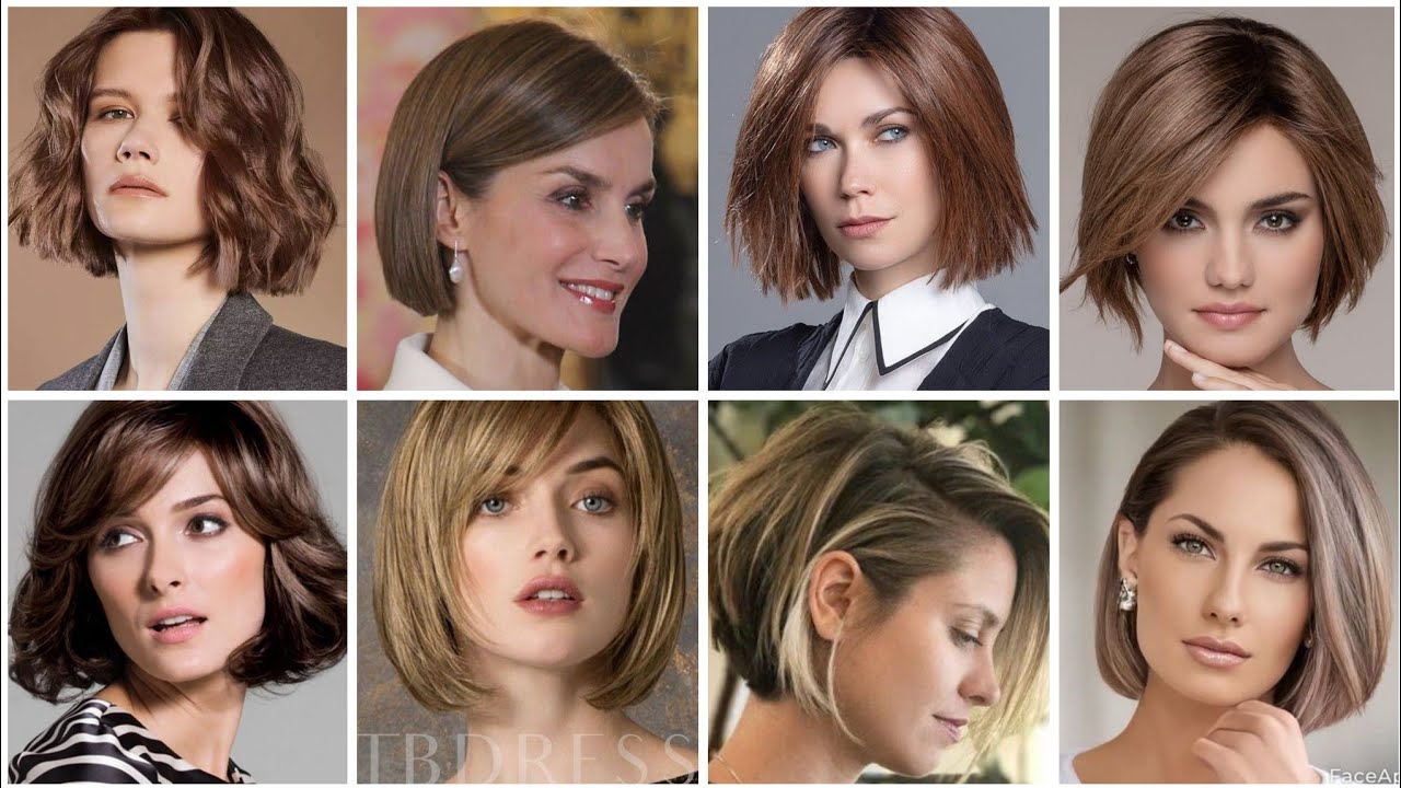 Best TOP 40+ Short length layered Haircuts|| Bob Haircut for women ...