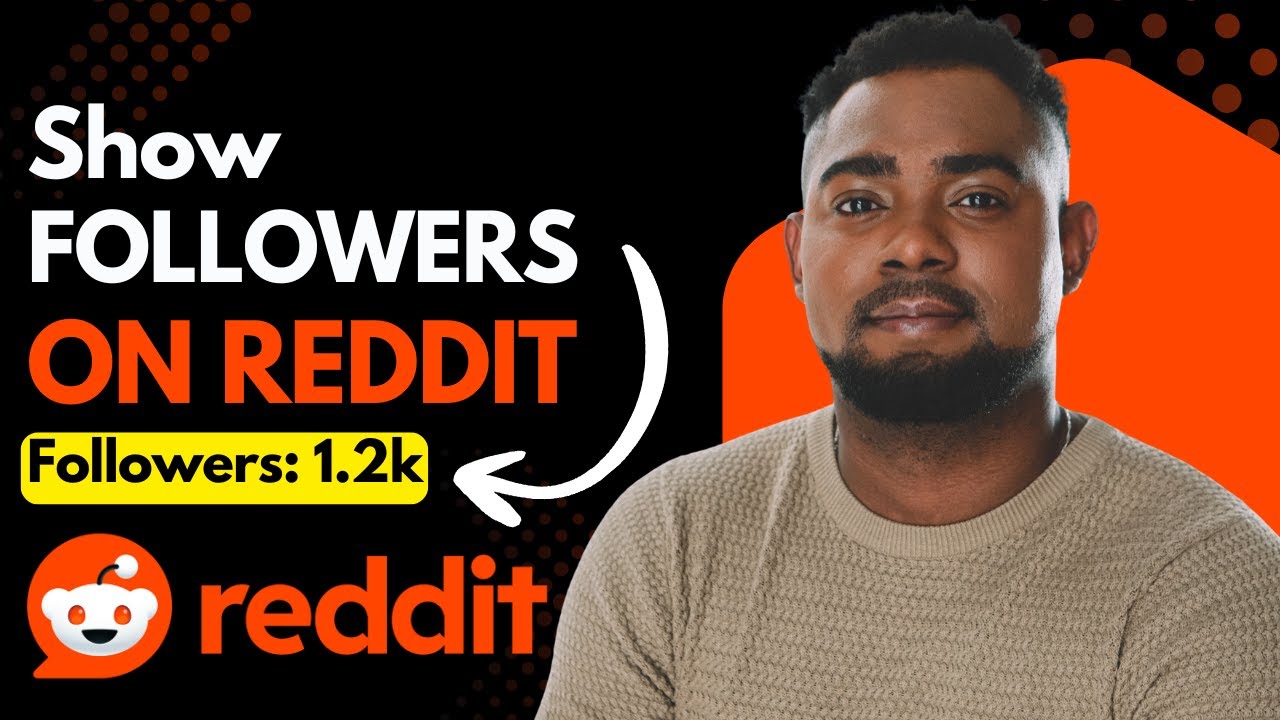 How to Show Number of Followers on Reddit Profile - YouTube
