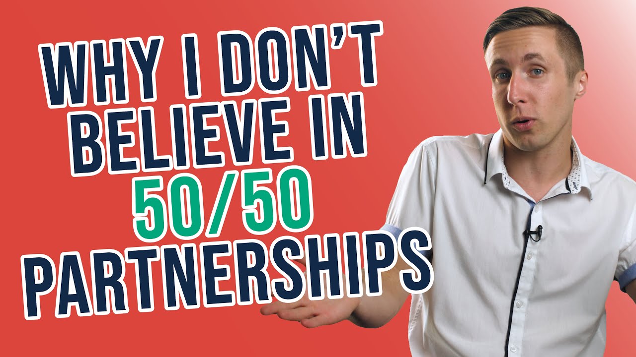 Why I Don’t Believe In 50/50 Partnerships (And How To Structure A ...