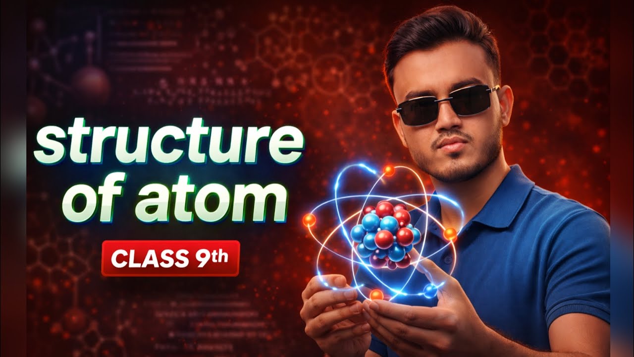 Structure Of Atom || Part 2 || Animation || Class 9th || By Waqar Sir ...