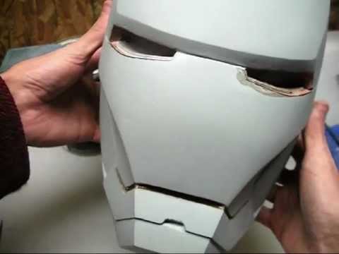 IRON MAN HELMET BUILD PART 10 ~ INNER EYE DETAIL - YouTube