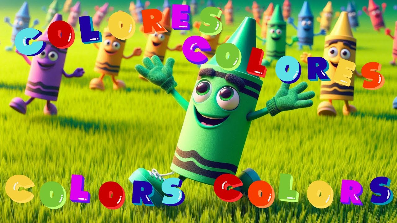 Colores Colores Canción / ( Colors Colors Song ) [ Música infantil ...