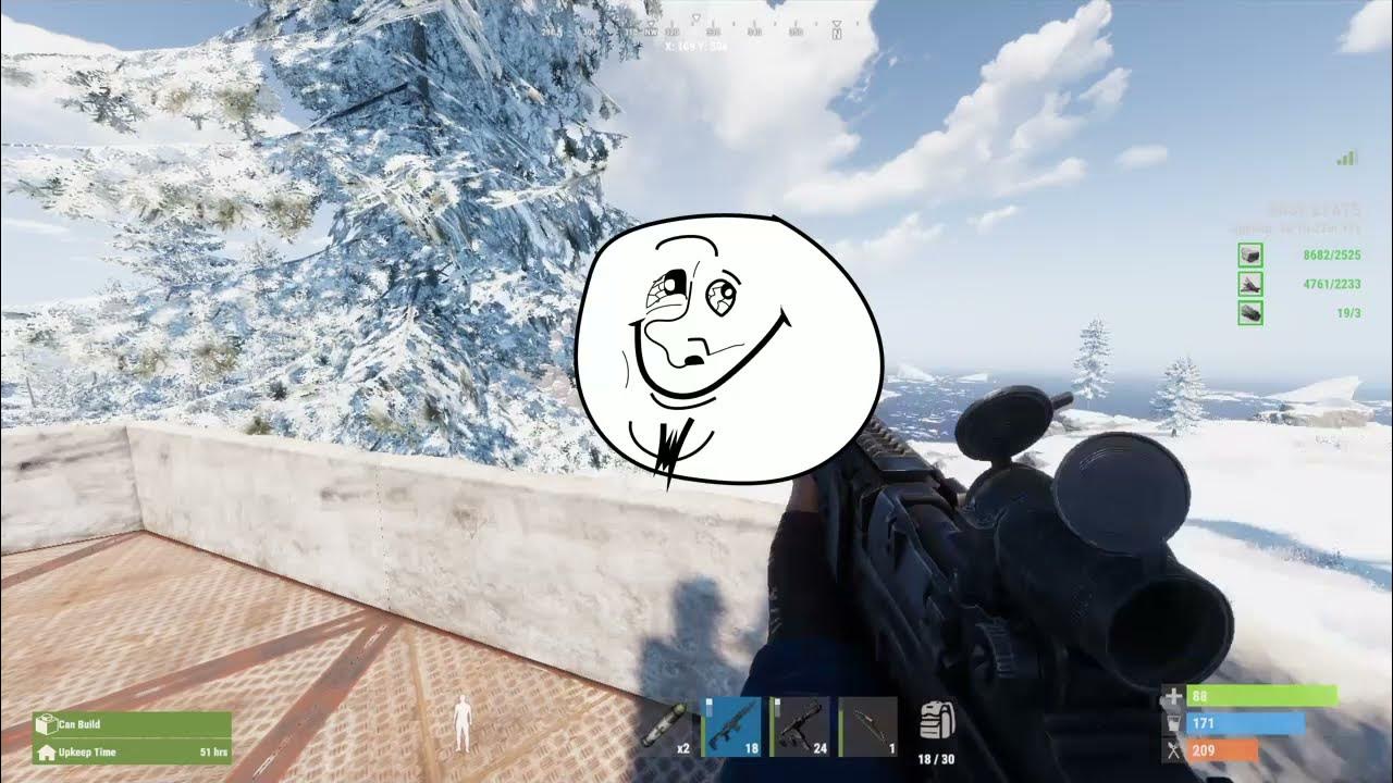 Rust Console Ep.6 Neighbors give me a 4X Scope - YouTube