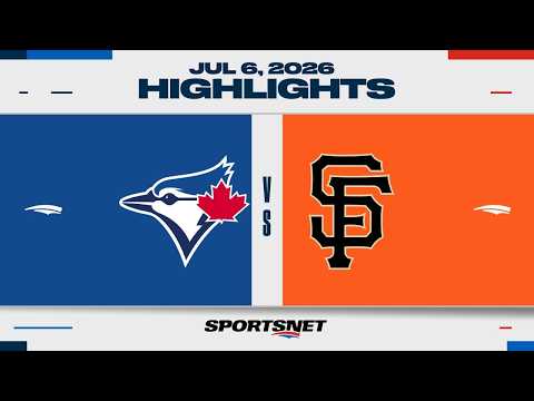 MLB-Highlights | Blue Jays gegen Giants – 6. Juli 2026