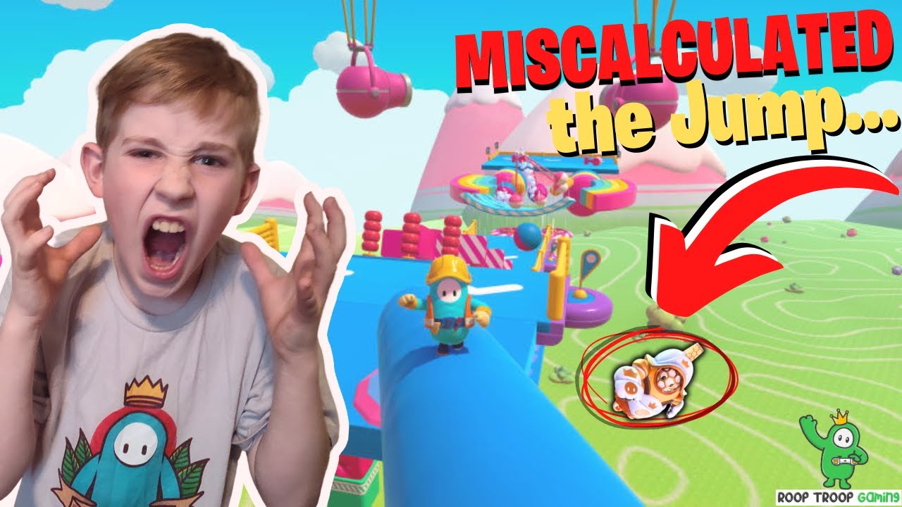 Roop Troop Plays Fall Guys CREATIVE | Gameplay of Season 4: Creative Construction - YouTube