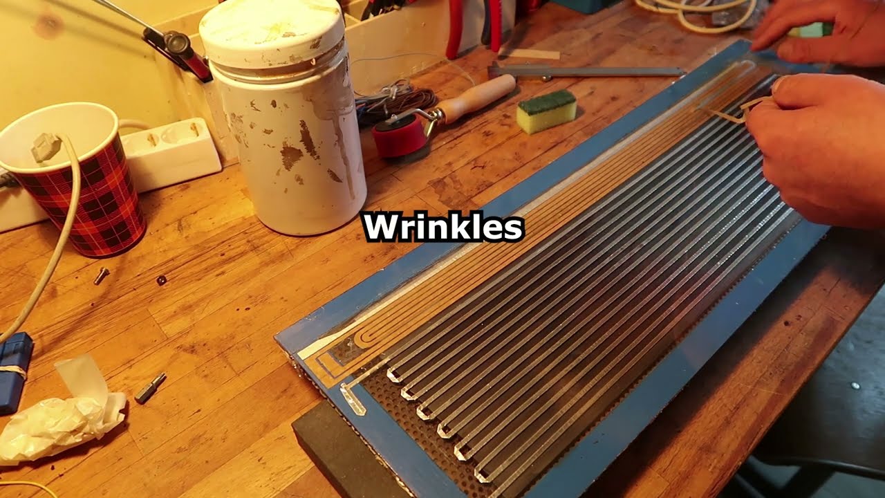 Planar magnetic test panel rubber and neodymium combined - Part 1 build ...