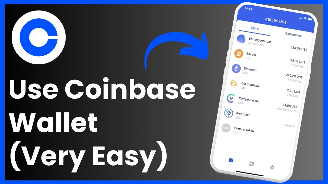 How To Use Coinbase Wallet ! - YouTube
