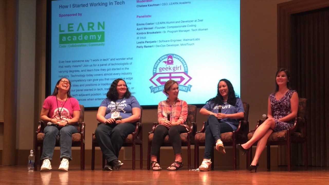How I Started Working in Tech - Geek Girl Tech Con 2017 - YouTube
