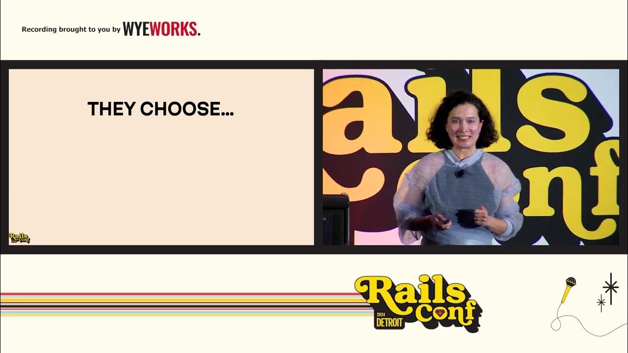 RailsConf 2024 - Keynote: Startups on Rails in 2024 by Irina Nazarova - YouTube