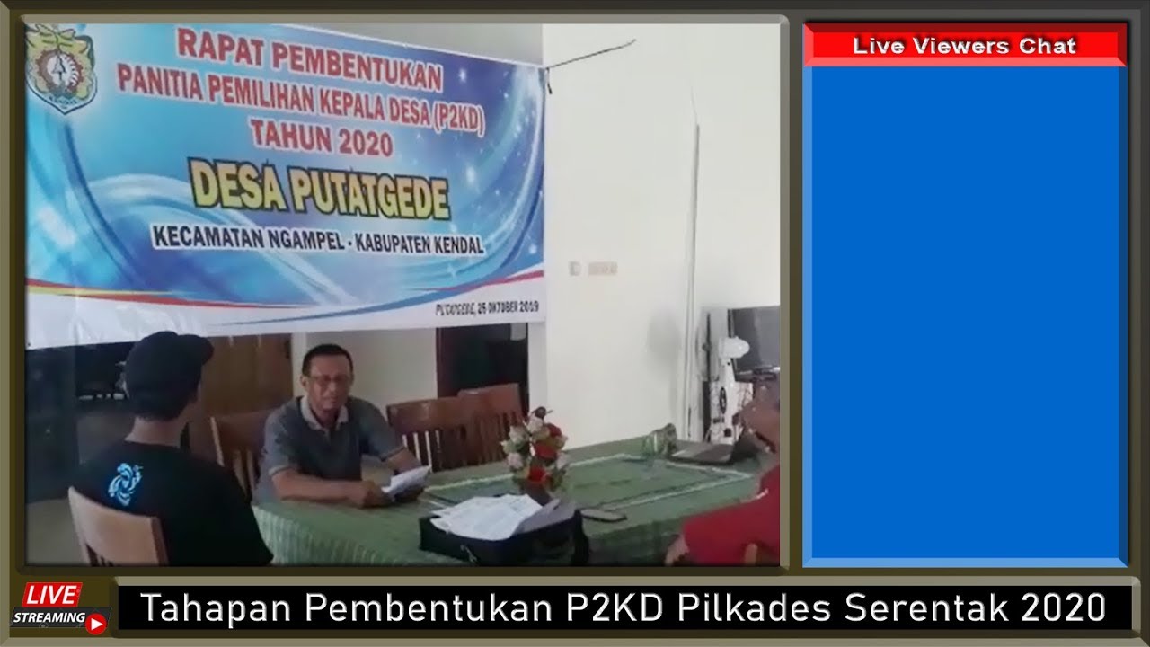Live Streaming Pembentukan P2KD Dengan 2 Camera HP - Part II - YouTube