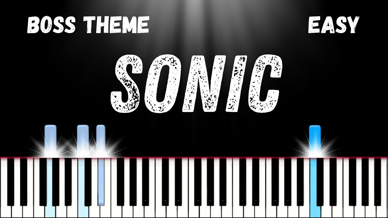 How To Play “Sonic The Hedgehog 2 Boss Theme” | Easy Piano Tutorial ...
