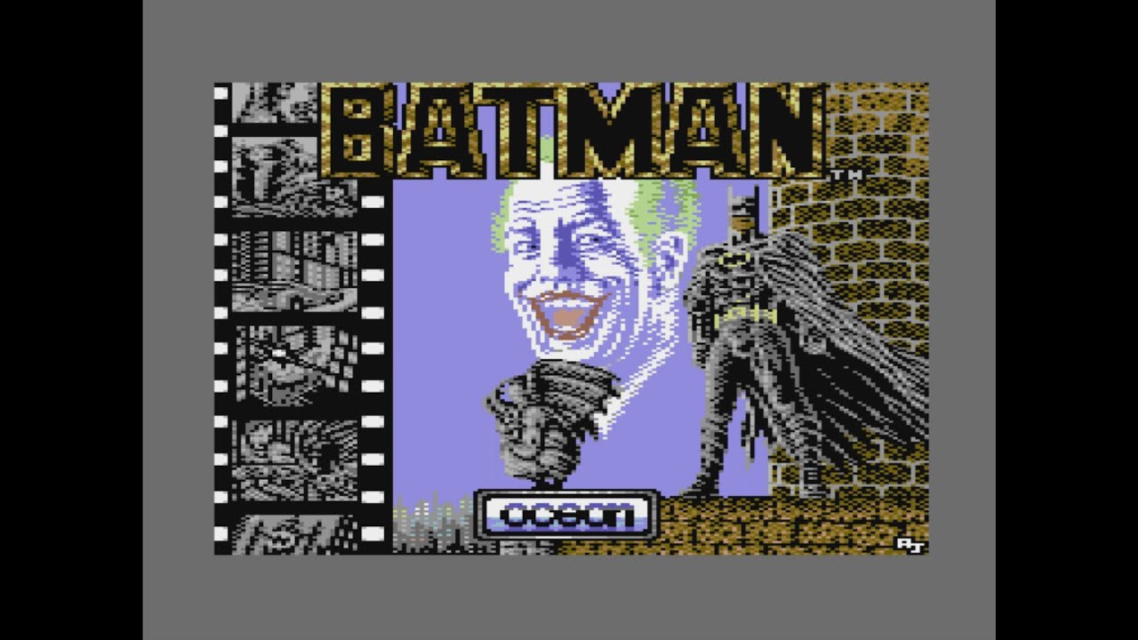 Batman The Movie (C64 Loading Screen) - YouTube