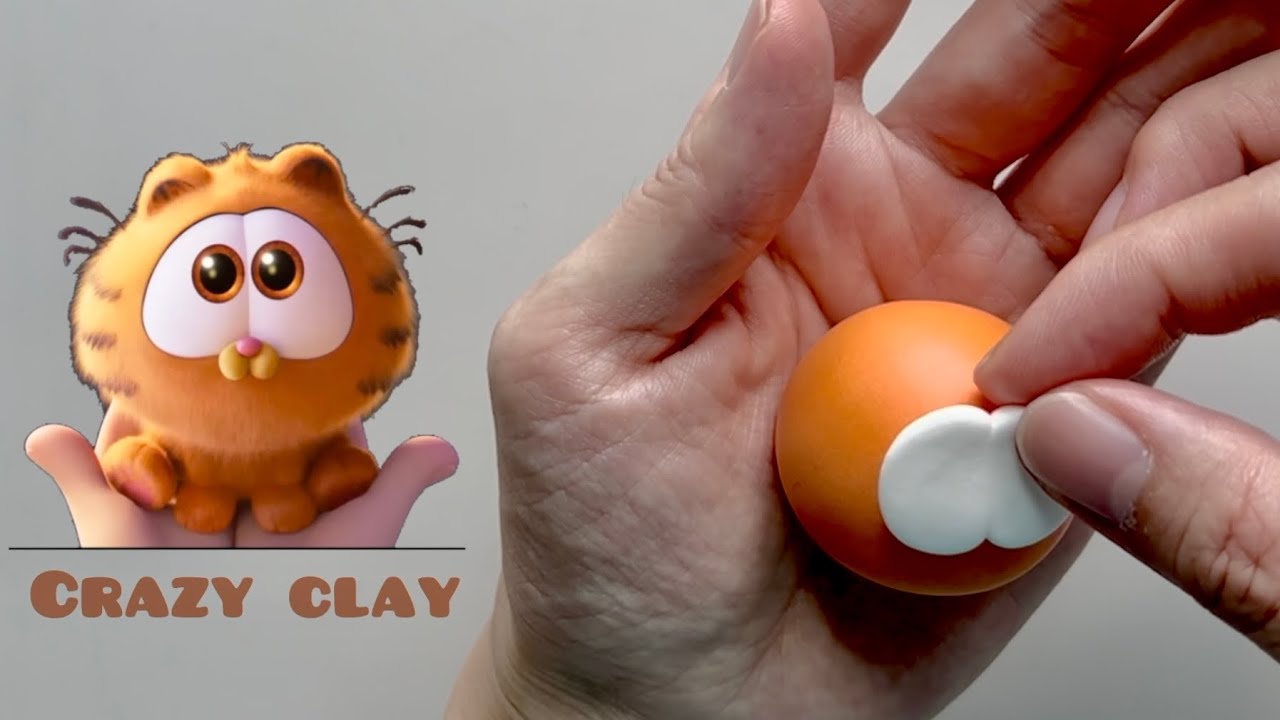 Garfield Clay DIY加菲貓黏土⭐️61 - YouTube