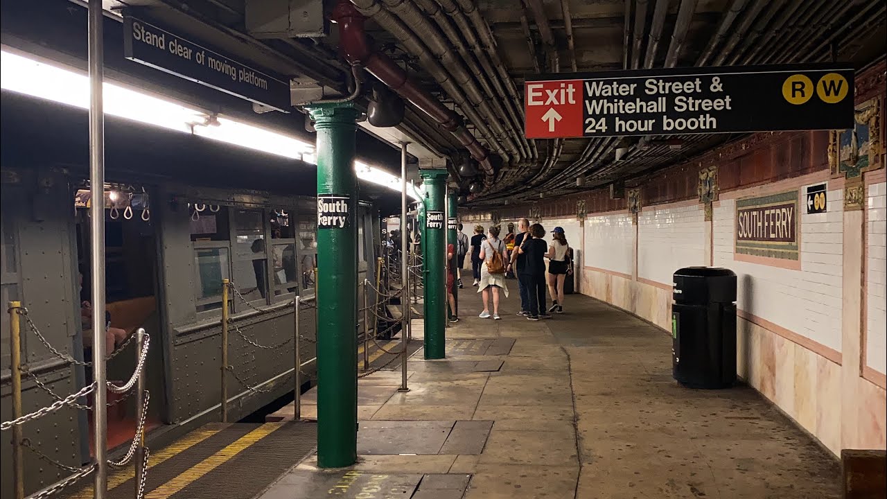 A Tour Of The South Ferry Loop Featuring The IRT Low-V - YouTube