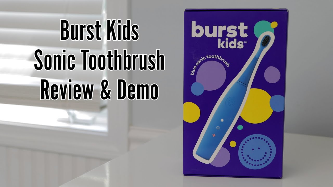 Burst Kids Sonic Toothbrush Review & Demo! - YouTube