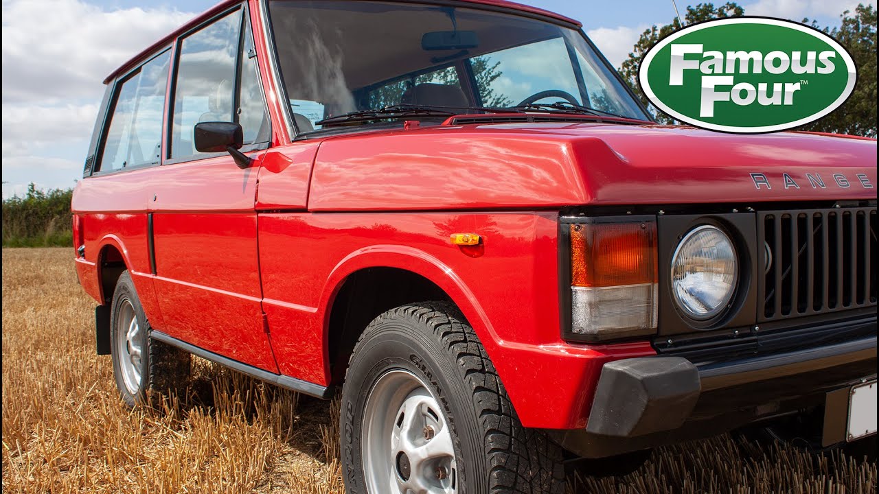 Range Rover Classic V8 Masai Red 2 Door Restoration - YouTube