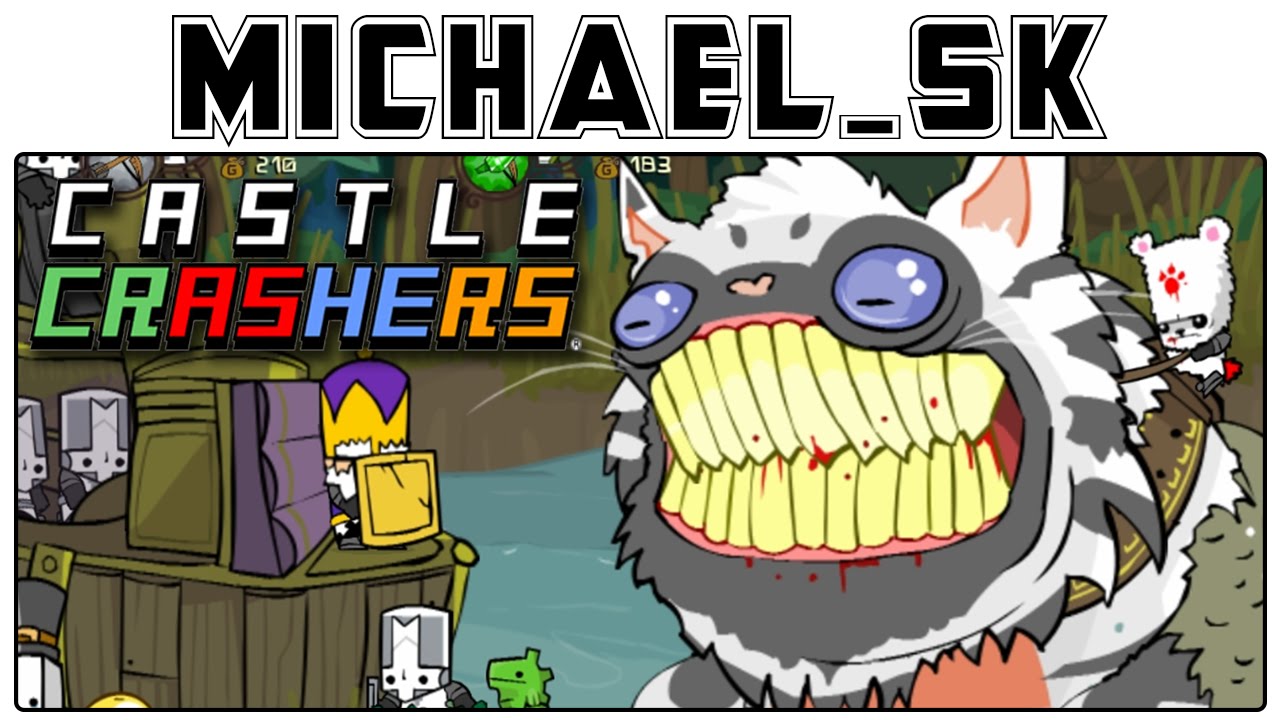 Castle Crashers (STEAM) Co-Op: Part 3 - Swimming Bat Cat - YouTube