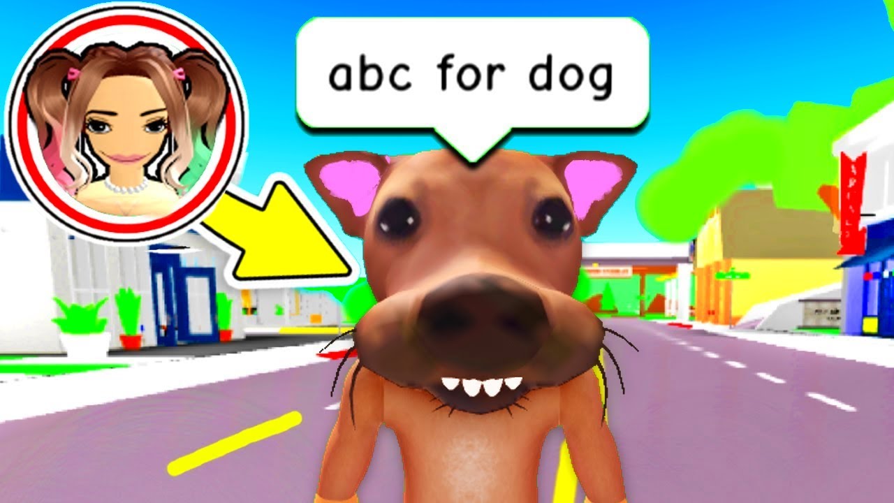 I Became A DOG in Brookhaven!🤣 - YouTube