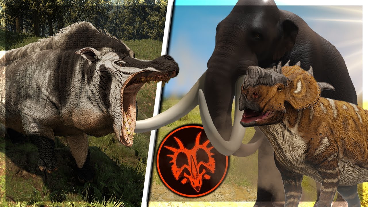 PACHYRHINOSAURUS & MAMMOTHS! | Path of Titans Mods - YouTube