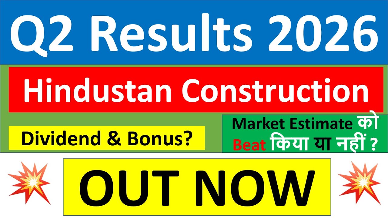 Hindustan Construction Q2 results 2026 | HCC results today | Hindustan ...