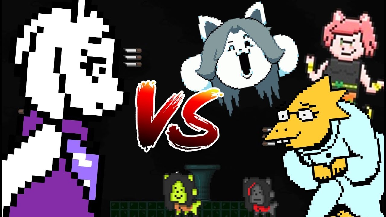 TORIEL BATTLES TEMMIE AND THE STAR OF MEW MEW IN THE ULTIMATE SHOWDOWN ...