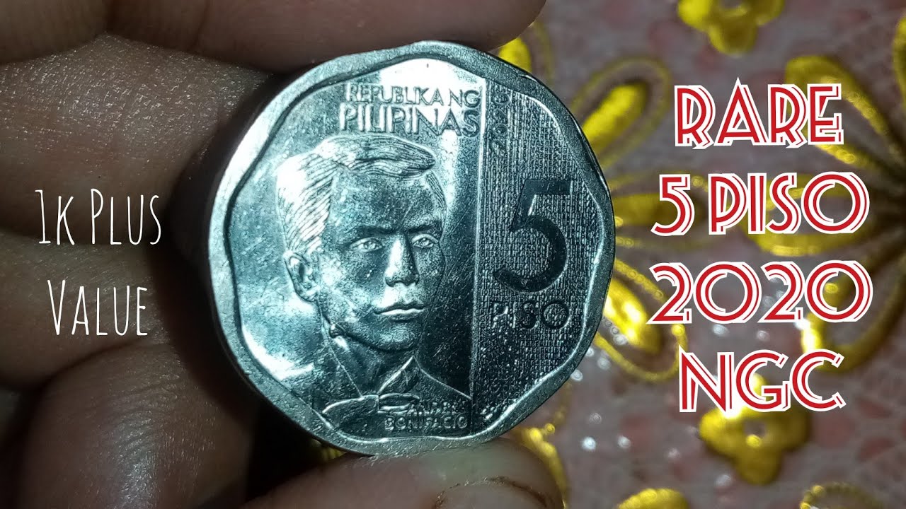 Rare 5 Piso 2020 NGC | Error Coin | Semi Hard to Find - YouTube