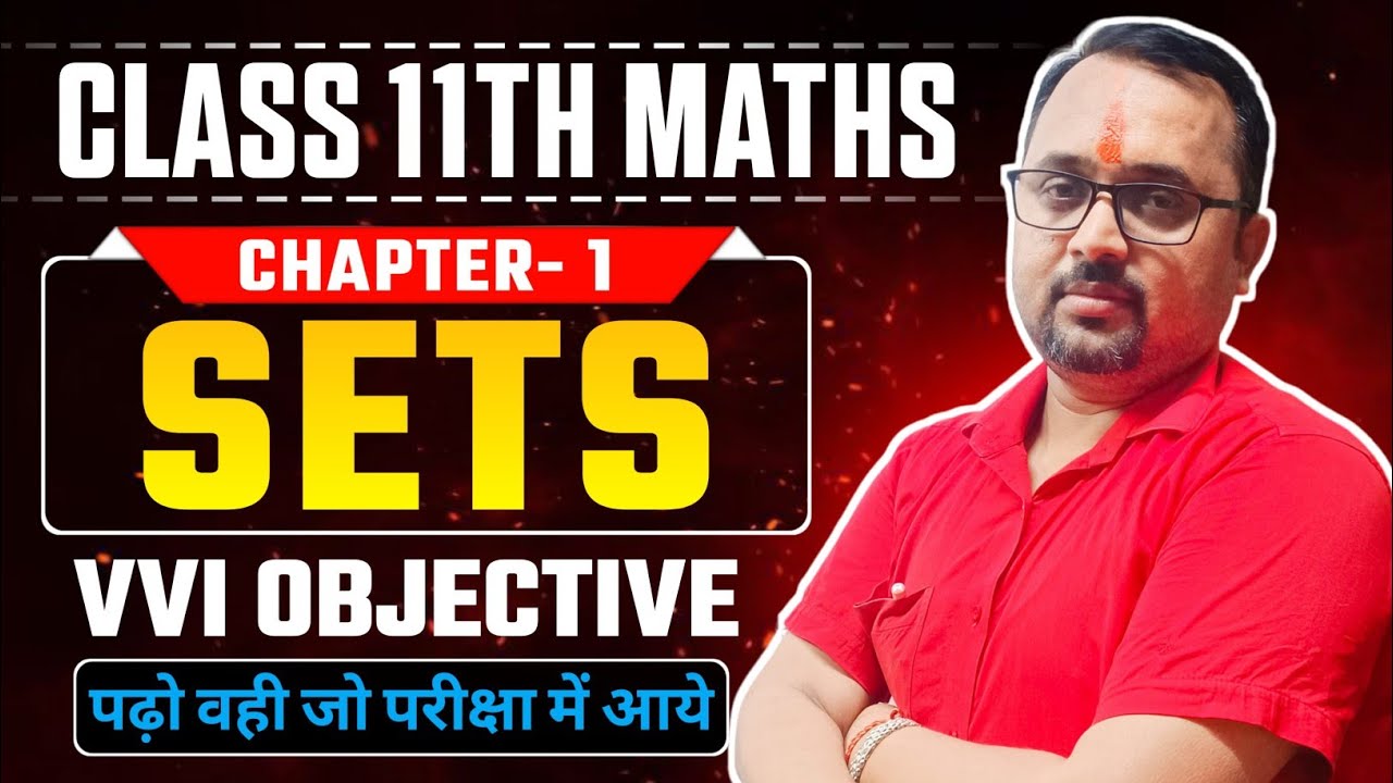 CLASS- 11th ll chapter -1 ll set and functions - YouTube
