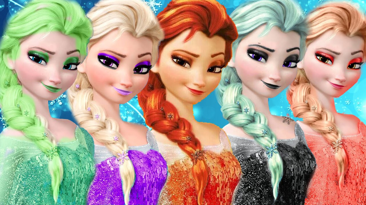 Frozen Finger Family Song CHILDREN Nursery Rhymes | Disney Elsa Singing ...
