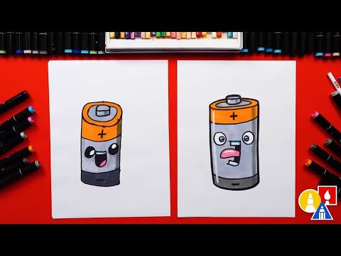 How to Draw A Battery #drawing #drawingideas #pencildrawing #sketch # ...