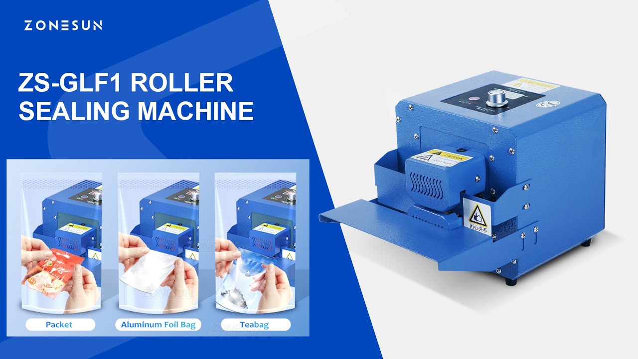 Small Business | ZS-GLF1 Portable Bag Roller Sealing Machine Aluminum ...
