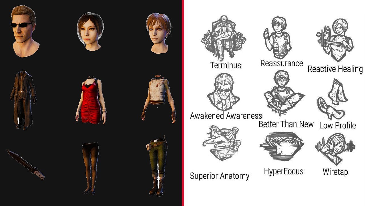 Leaked Resident Evil Characters and Perk Icons - Resident Evil: Project ...