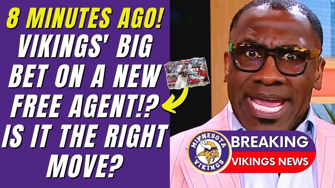 🤯💥 AMAZING! VIKINGS CLOSE TO SIGNING A LEGENDARY NFL CHAMPION?! VIKINGS ...